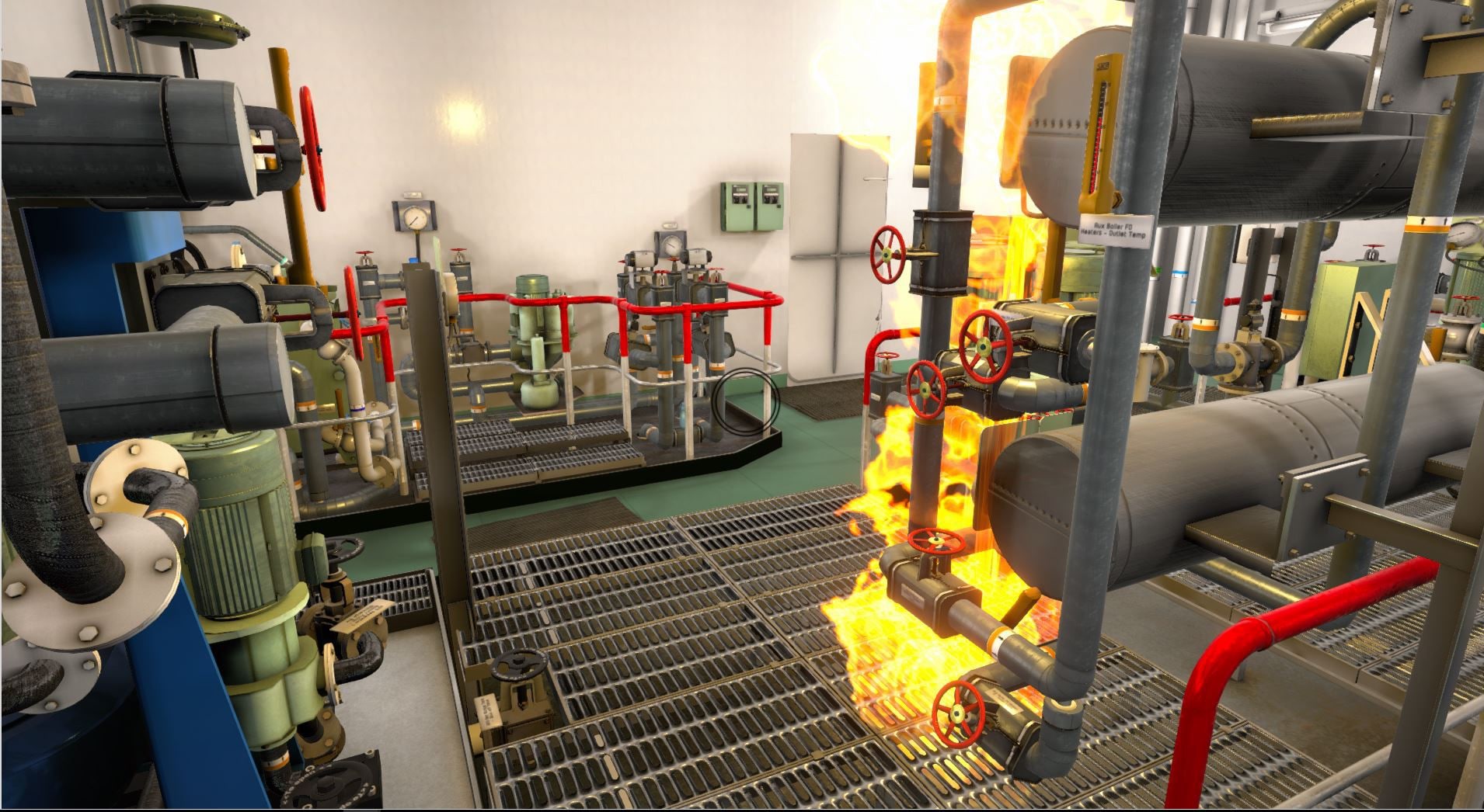 Novo simulador de combate a incêndio avançado melhora o treinamento de ...