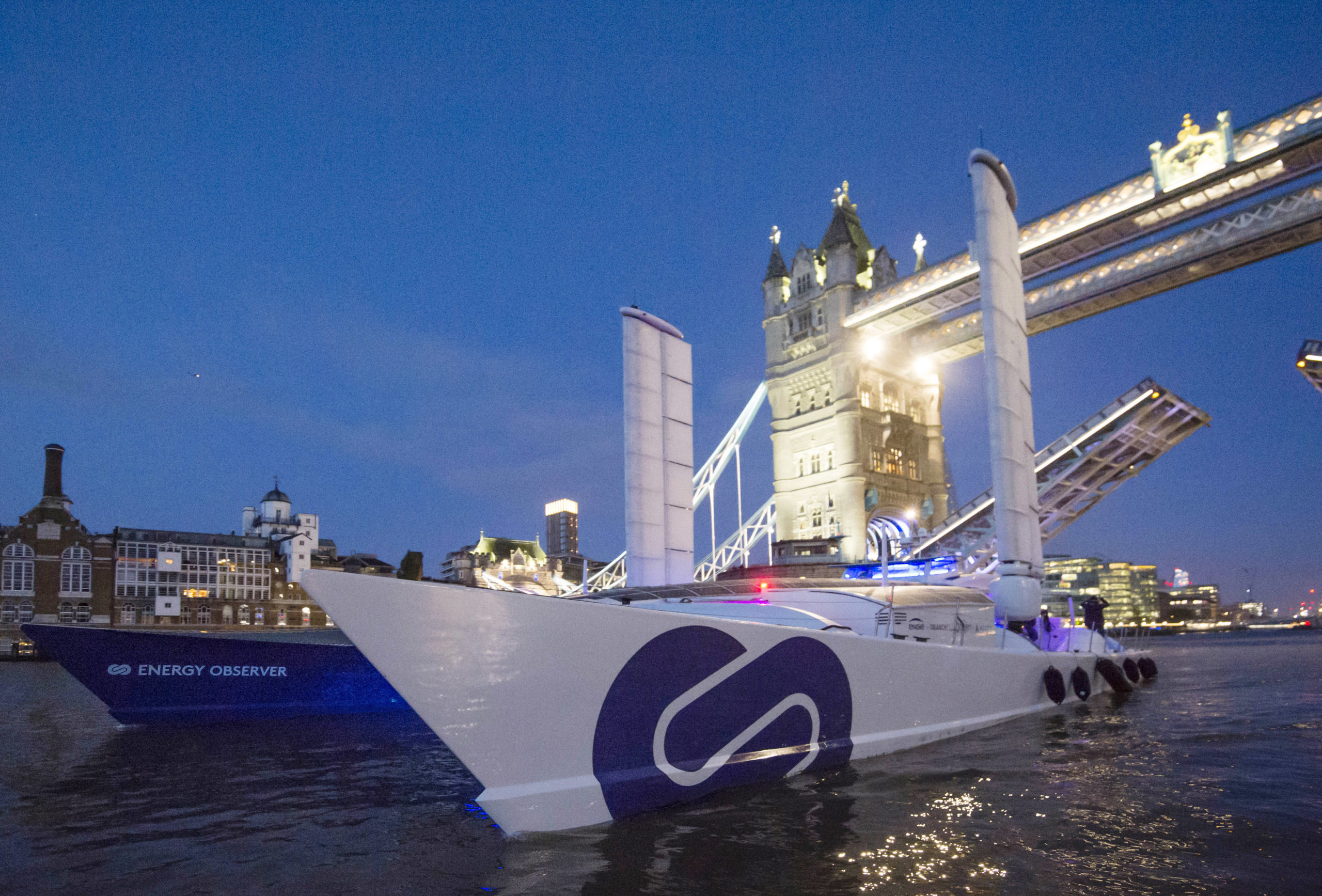 Energy Observer in London for the grand finale of its Northern European ...