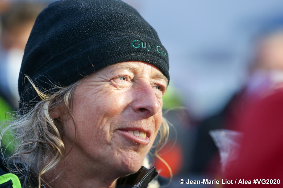 Miranda Merron finishes Vendée Globe