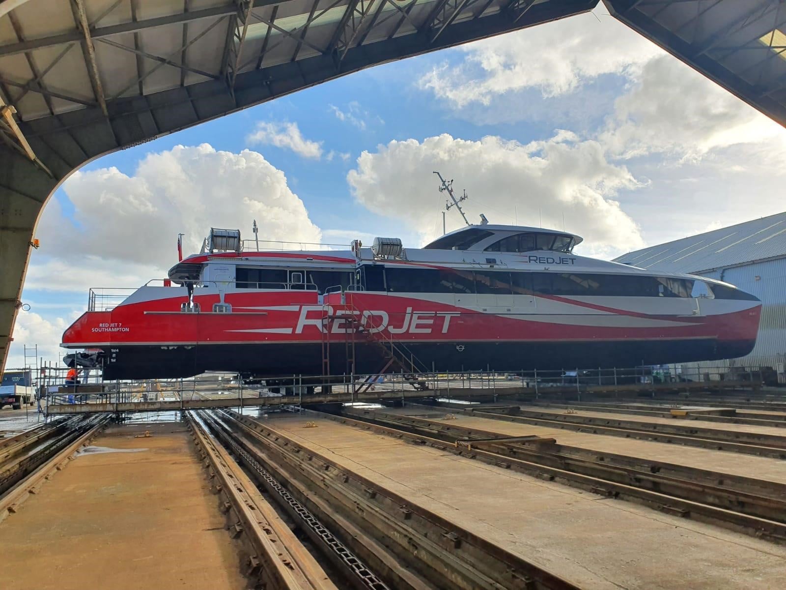 Ferry flagship gets the Wight treatment