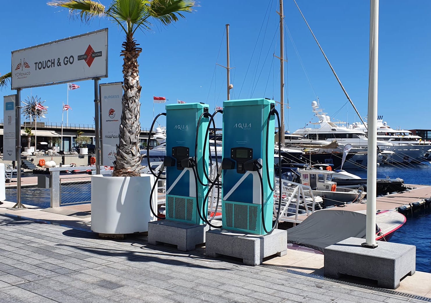 Monaco upgrades marine electric charging