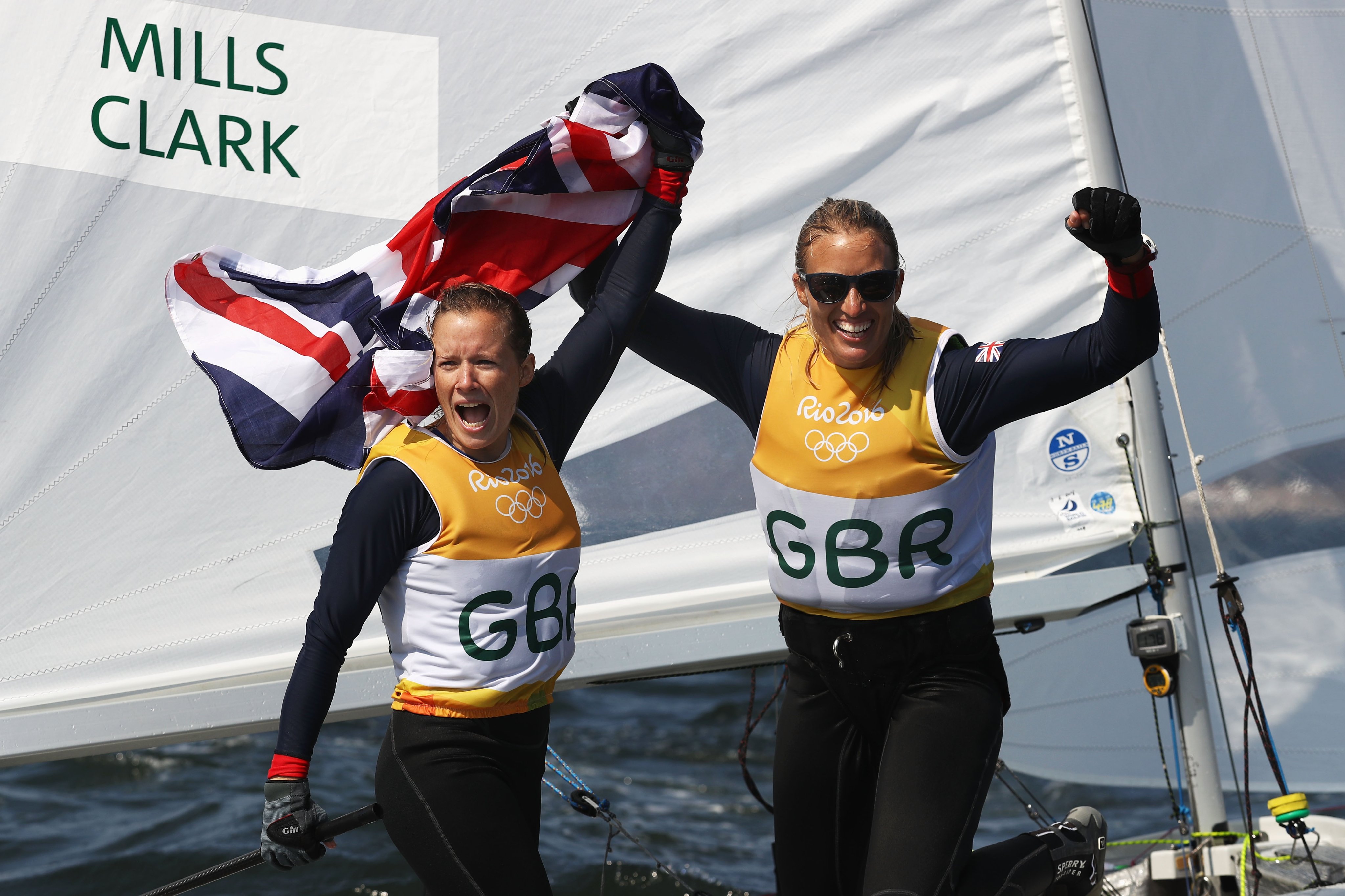 Gold rush: record-breaking Olympic medal for Hannah Mills