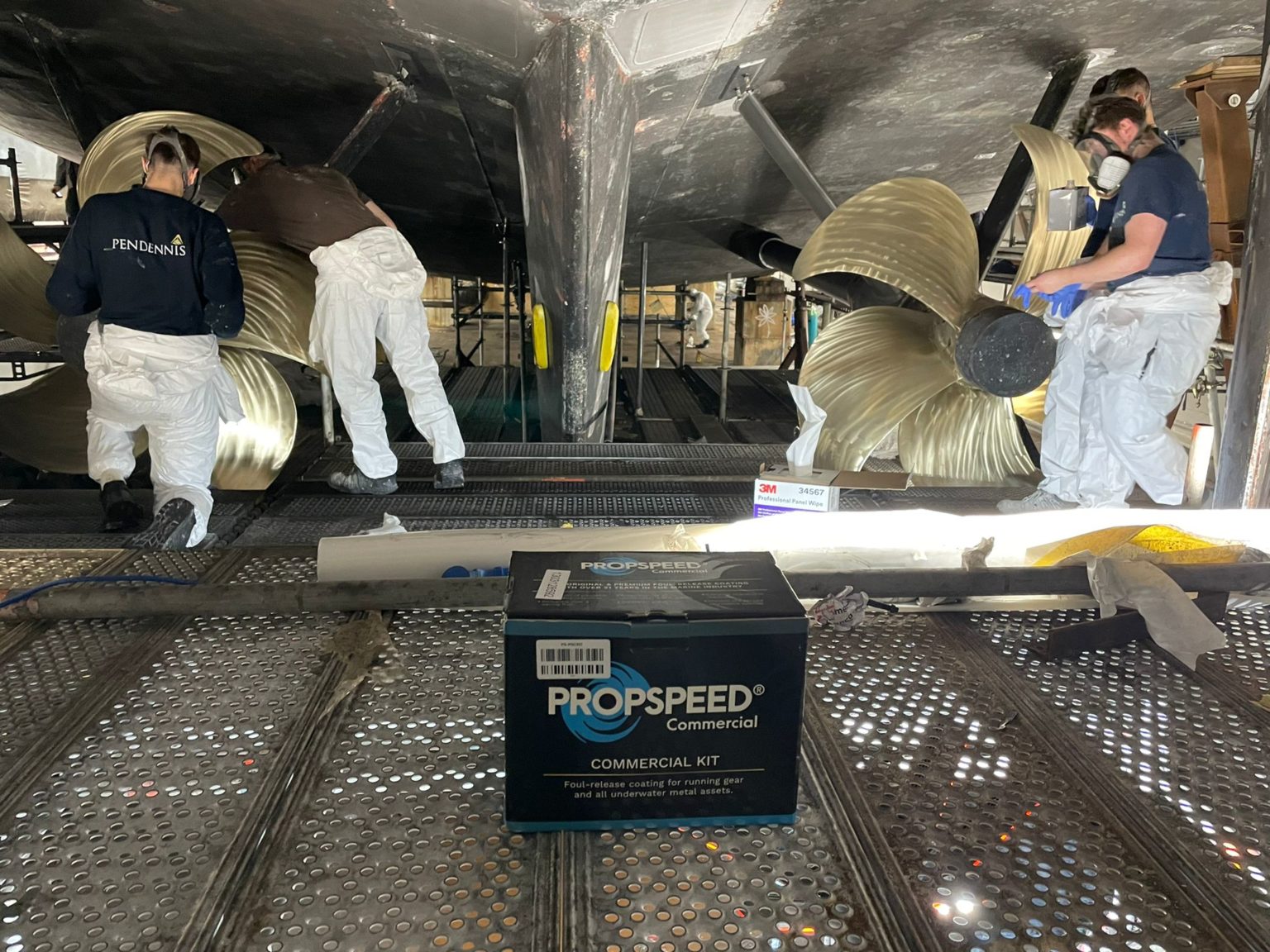 Propspeed partners with Pendennis Shipyard