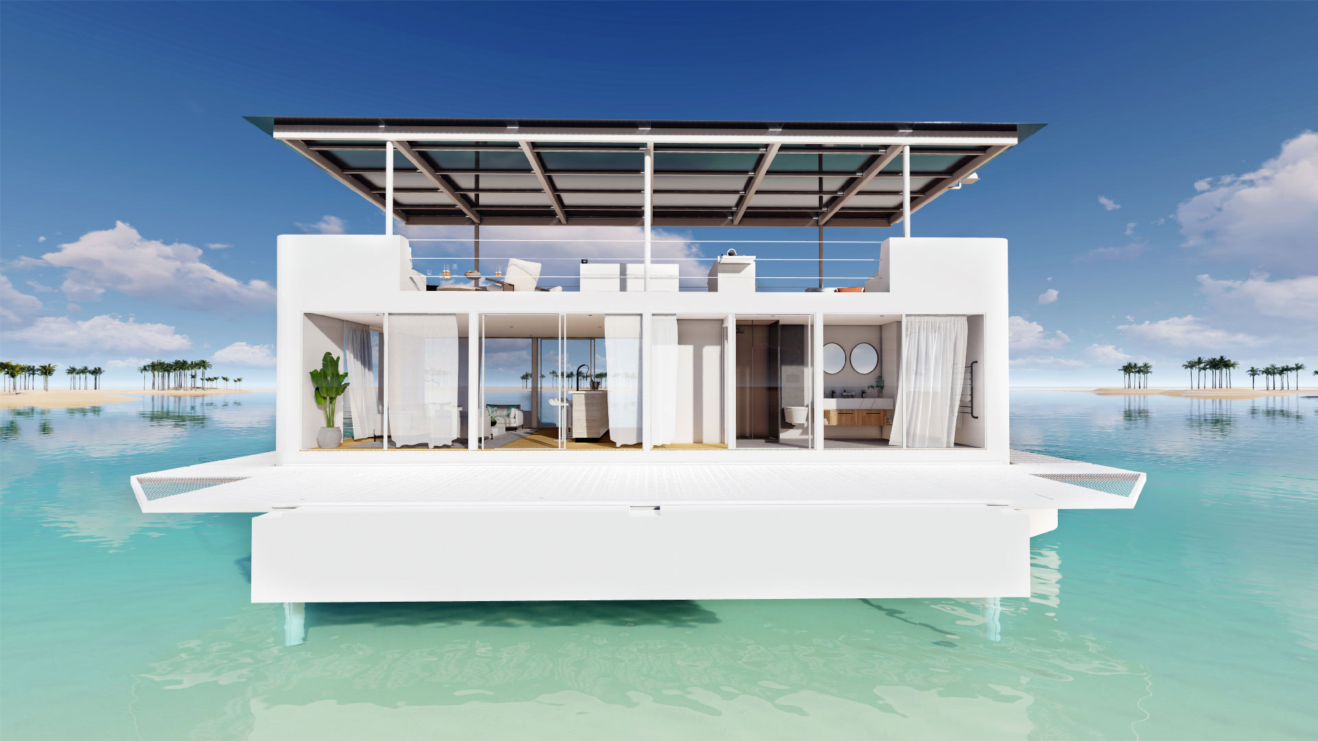 20 pre-orders for floating 'liveable' house yacht