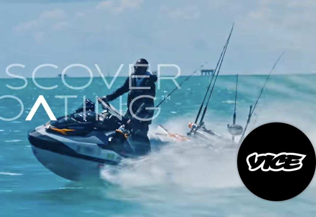 Discover Boating and Vice TV partnership