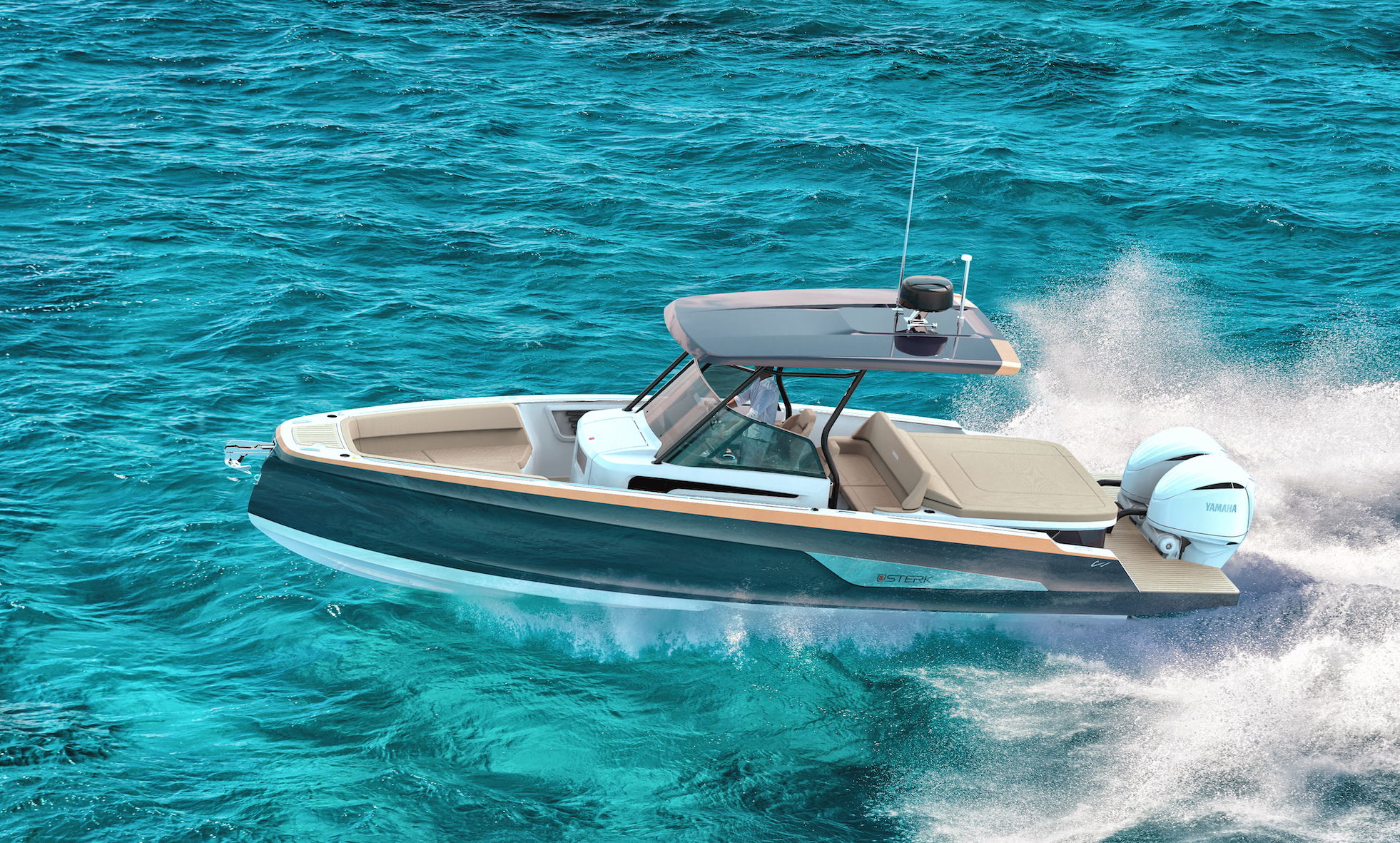 Sterk launching all-new motorboat at boot Düsseldorf