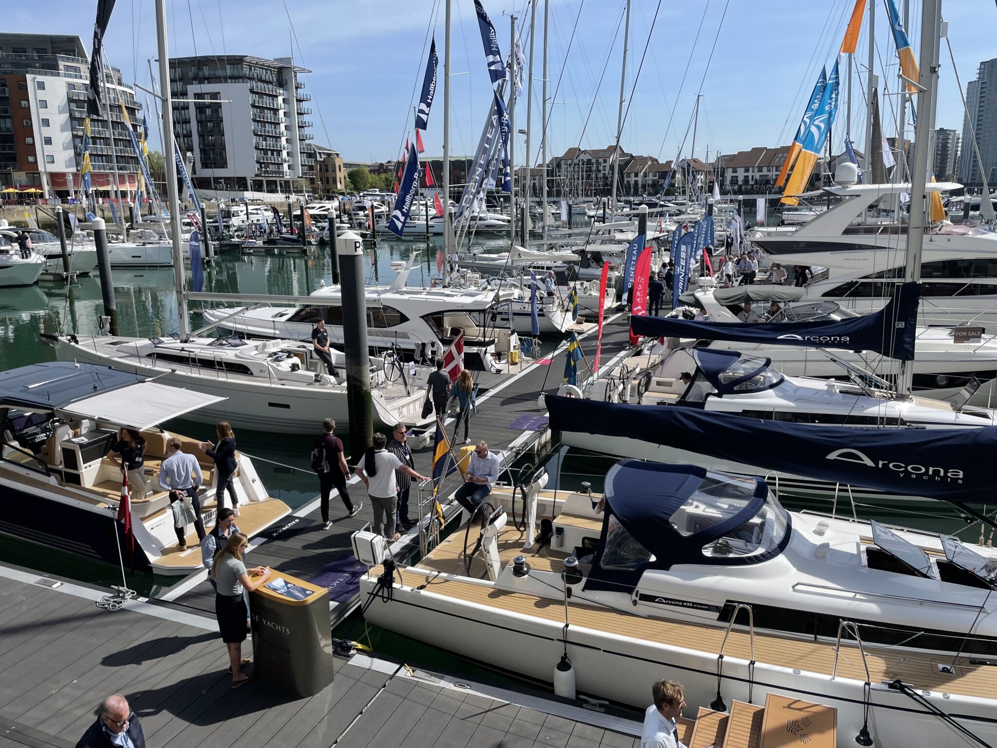 Boat shows & marine industry events (UK and international)