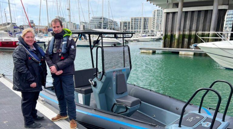 Pulse 63's marina trial a success, says RS Electric Boats