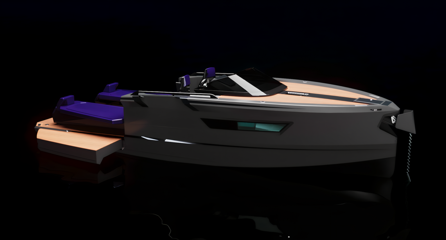 Nero unveils 777 Evolution electric carbon-fibre yacht