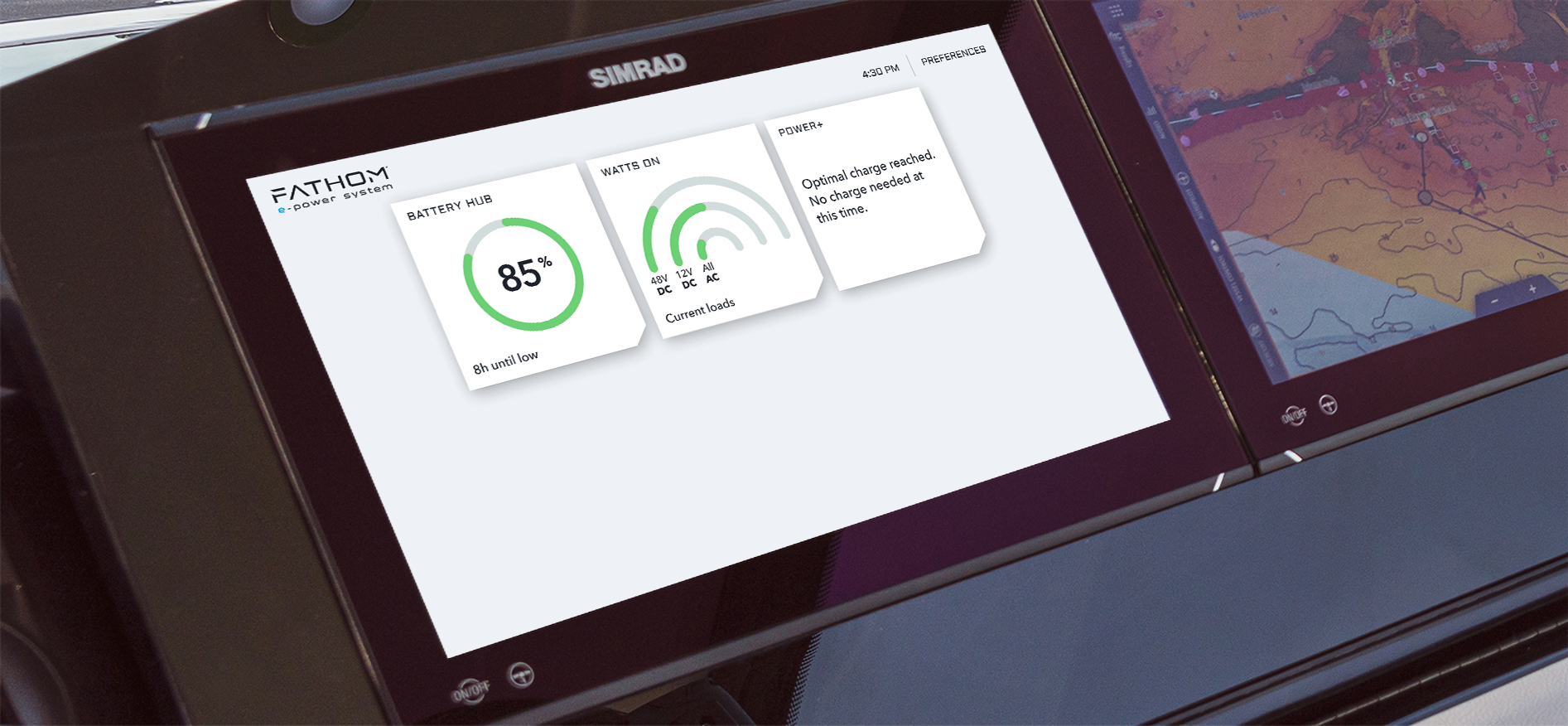 Navico displays Fathom e-power system at Cannes