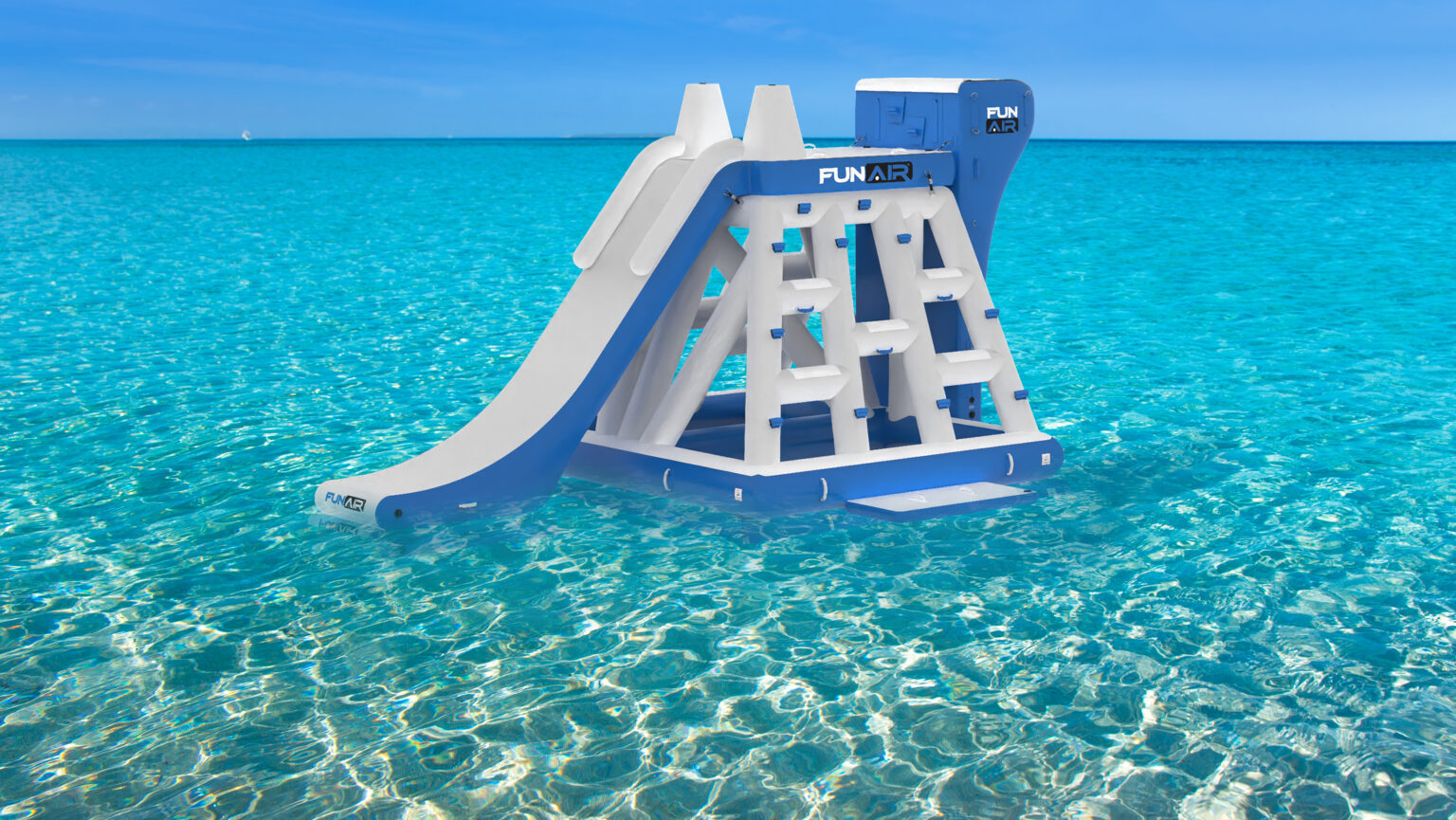 FunAir launches inflatable climbing playground for superyachts