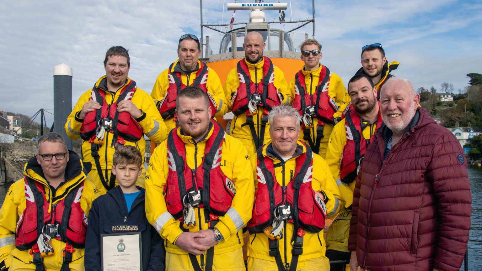 Boy who raised mayday alarm saves grandfather from Cornish sea