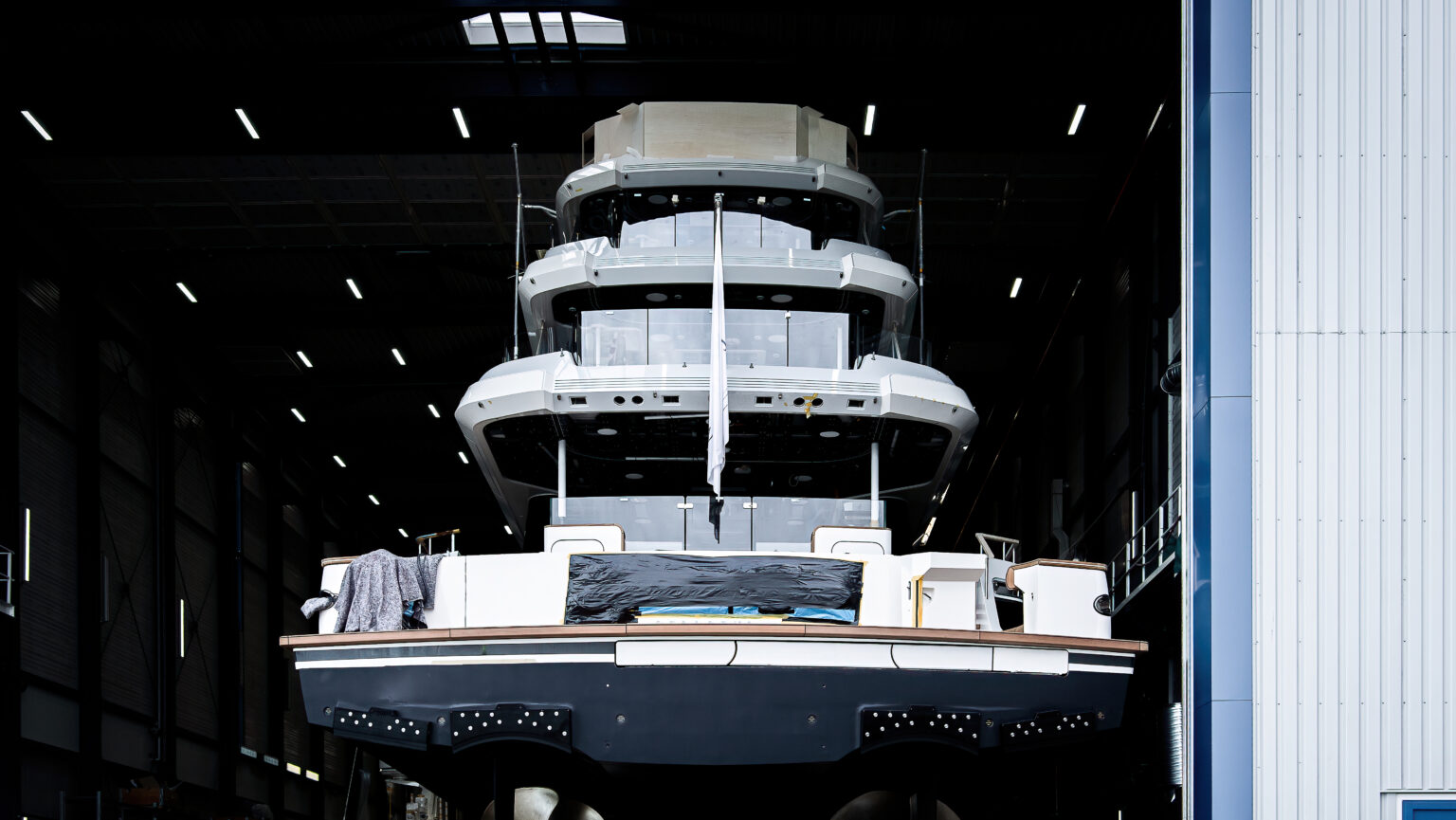World's largest sportfish yacht nears completion