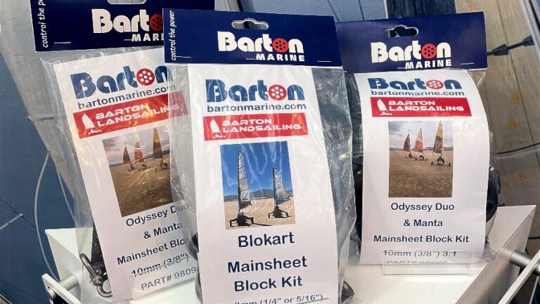 Barton Marine launches land sailing kits