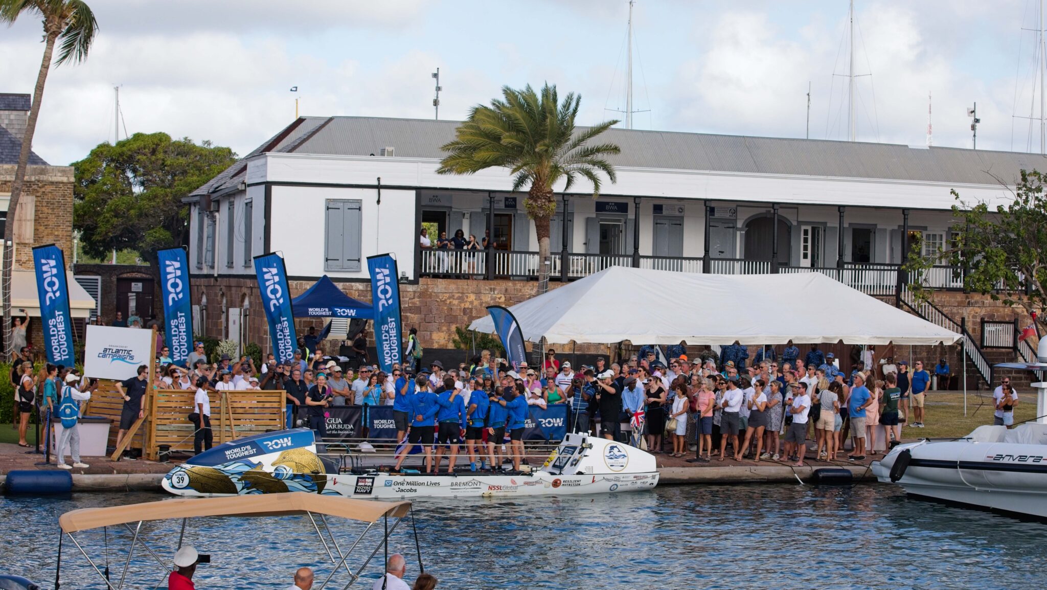 Navy team win 'world’s toughest rowing race' after crossing Atlantic