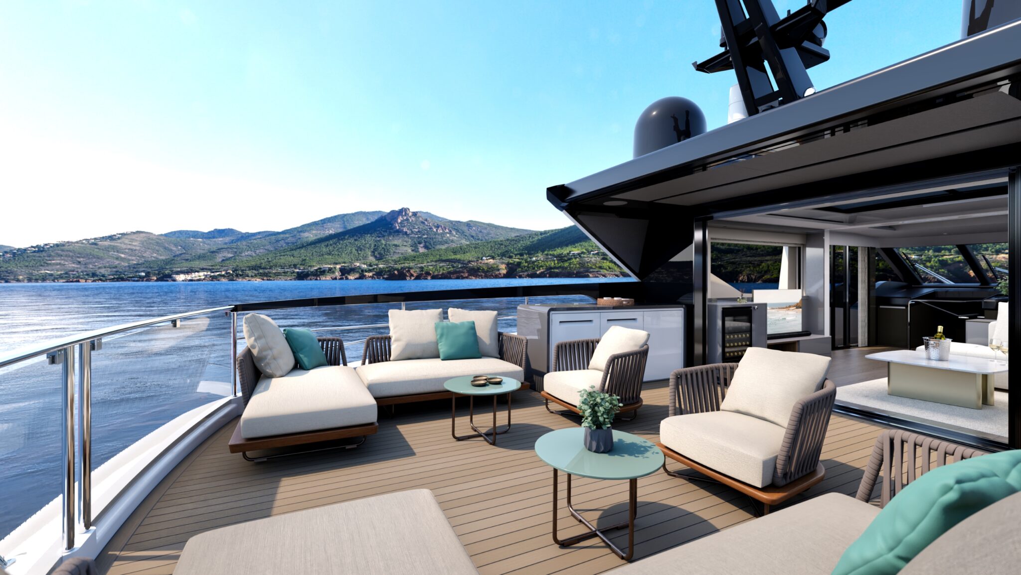 Sunseeker reveals renderings of first Ocean 156