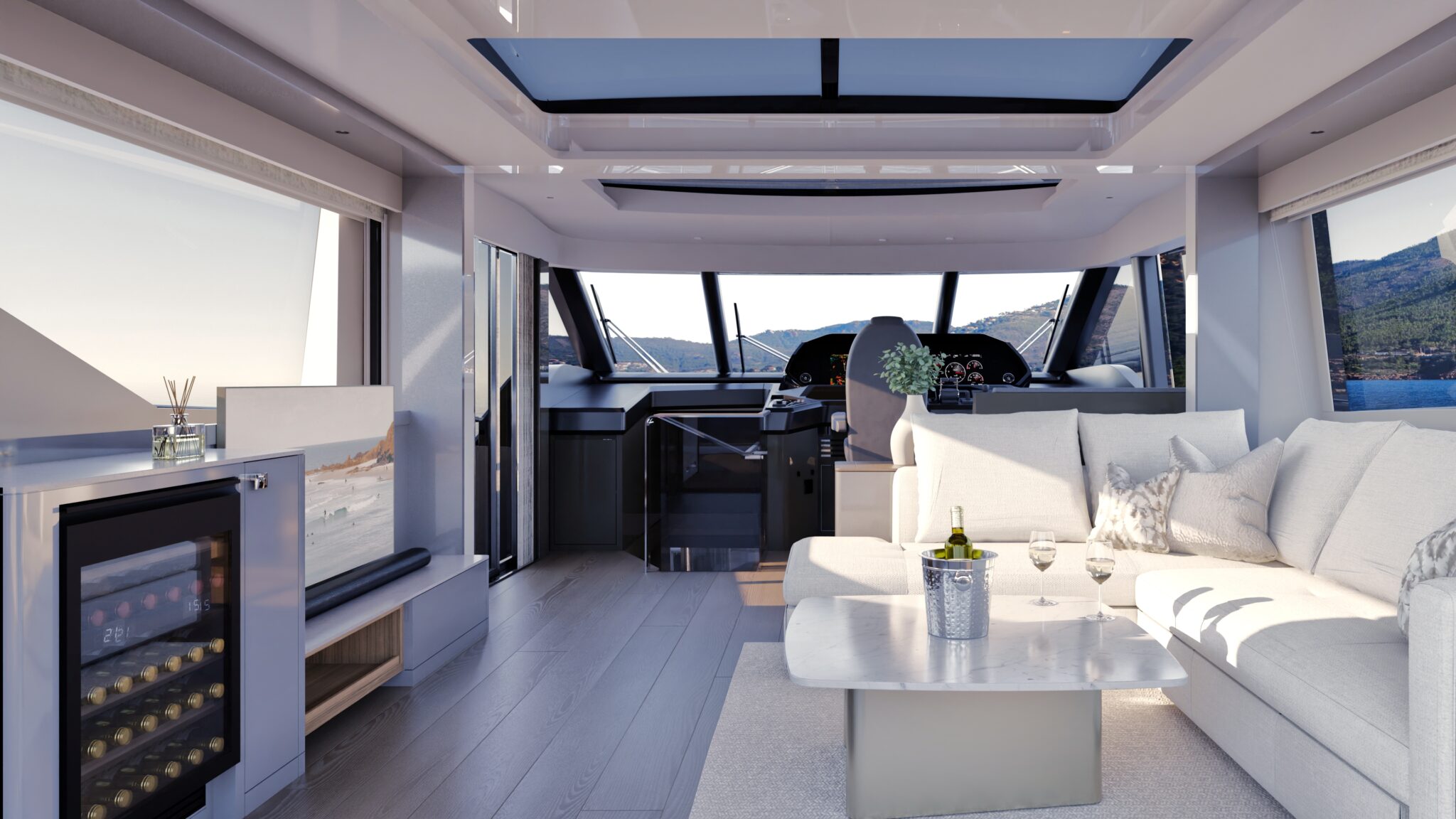 Sunseeker reveals renderings of first Ocean 156