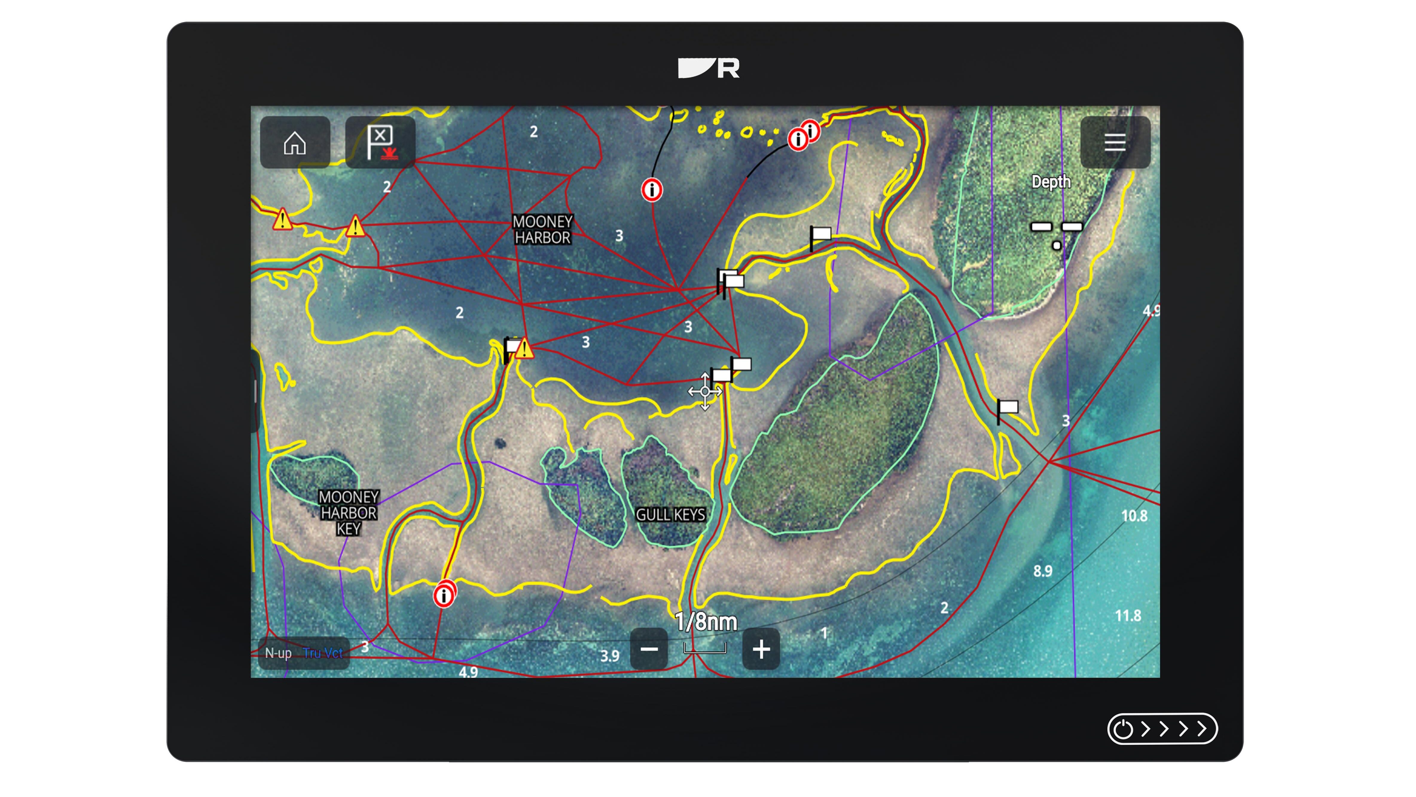 Raymarine Axiom displays get enhanced fishing features