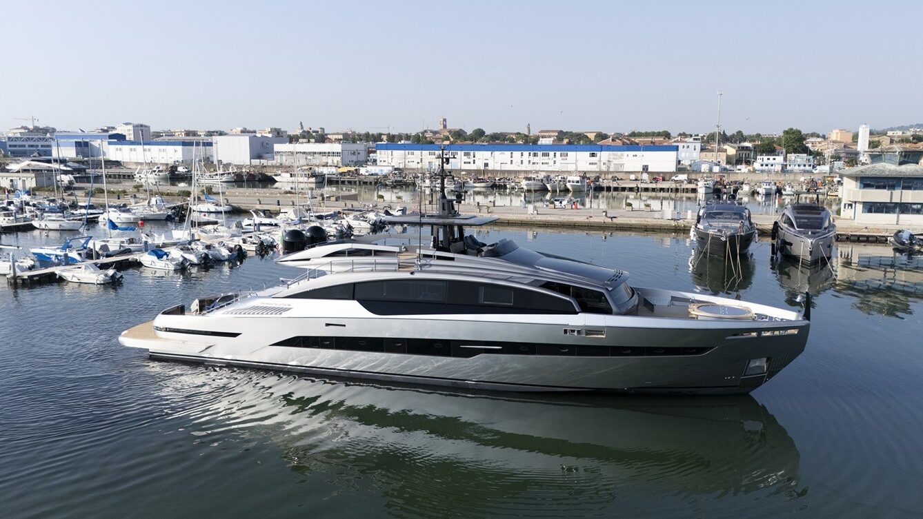 Ferretti Group launches fourth Pershing GTX116 yacht
