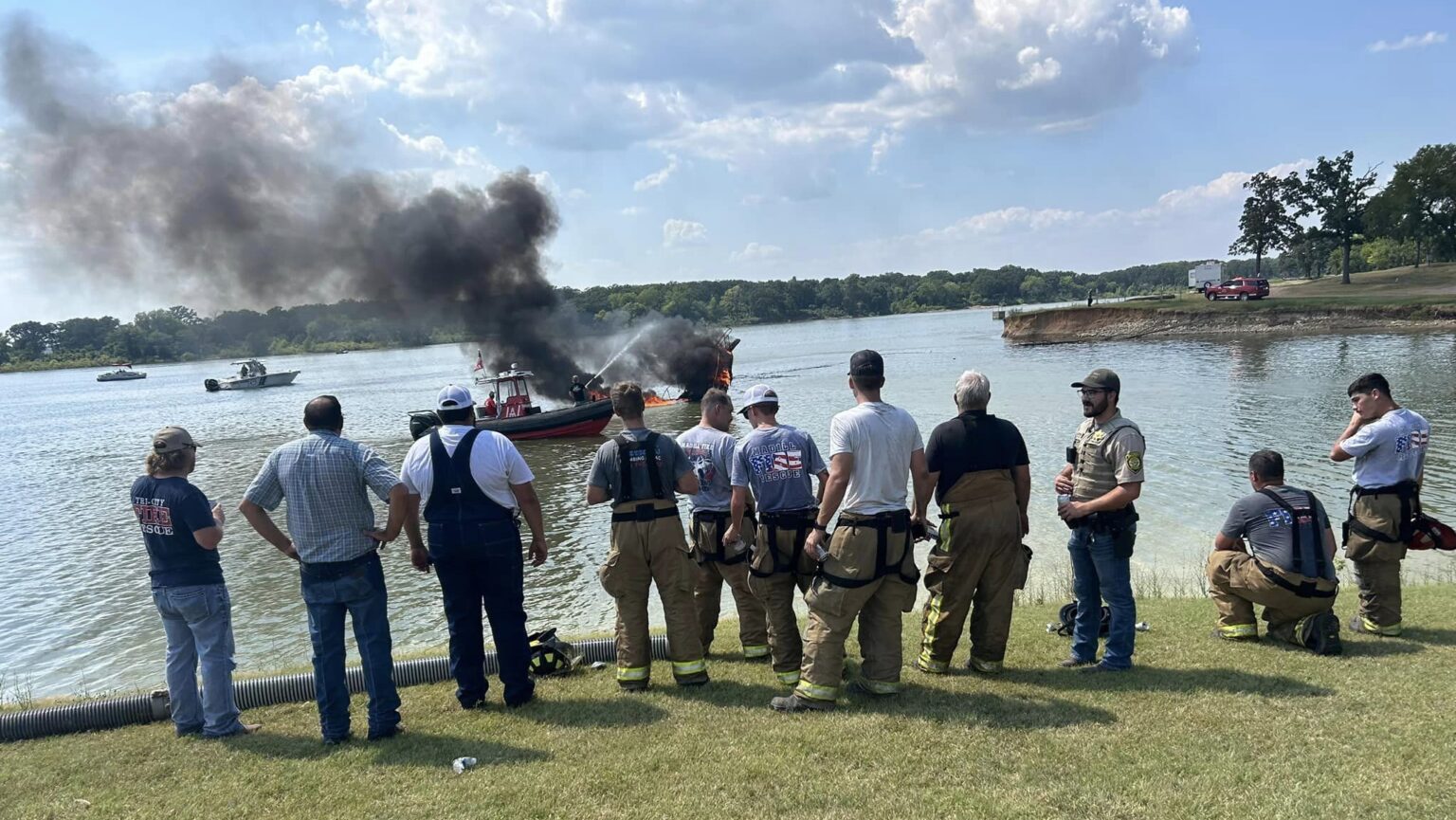 Boy, 5, seriously burned after boat explosion on Oklahoma lake