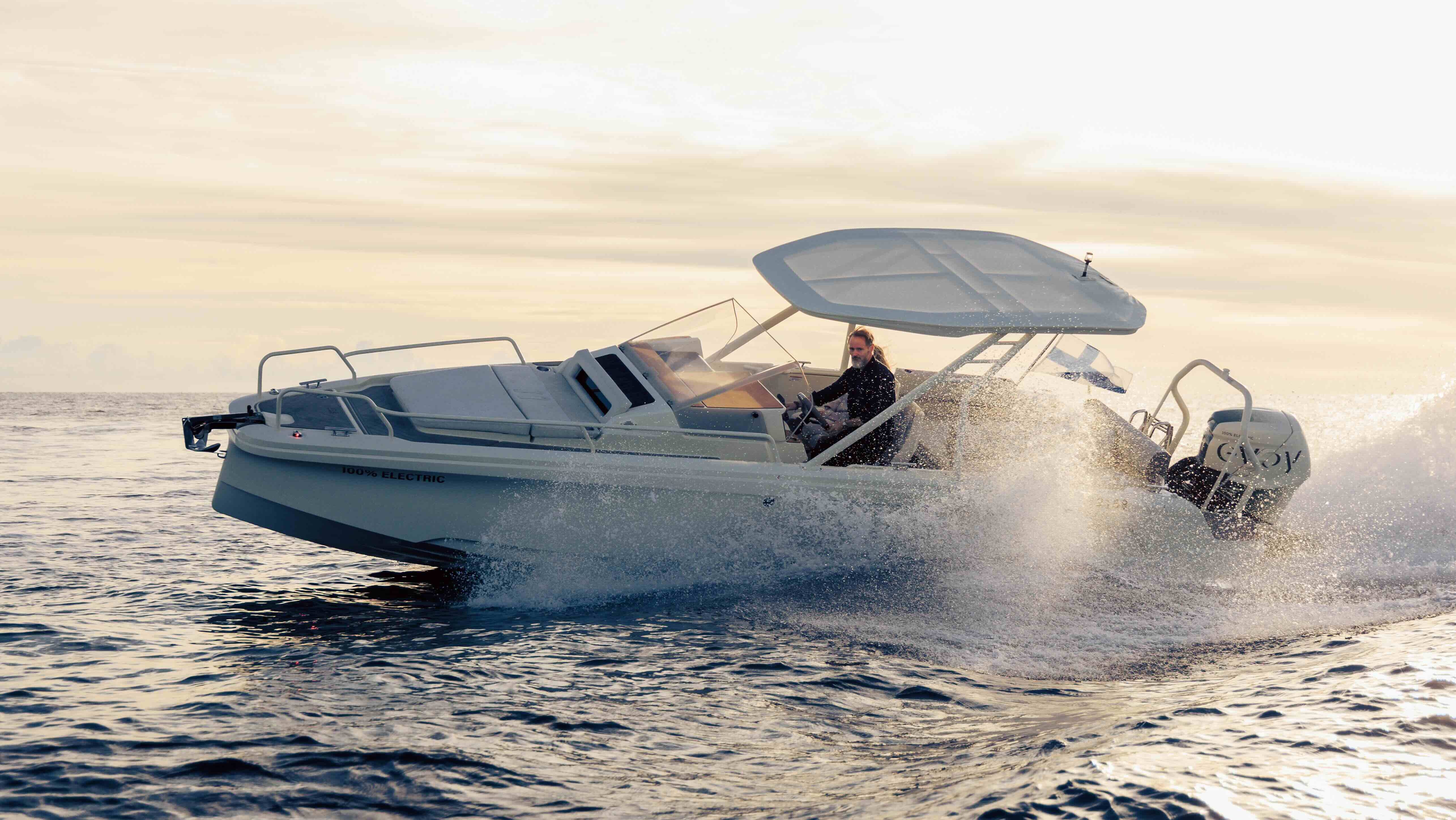 Axopar launches AX/E electric boats