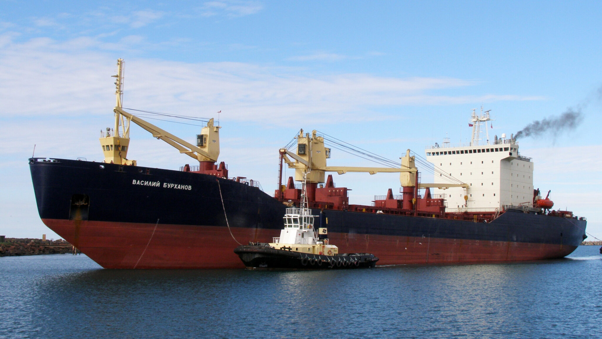 Russian 'floating bomb' stranded off UK coast after multiple port ...