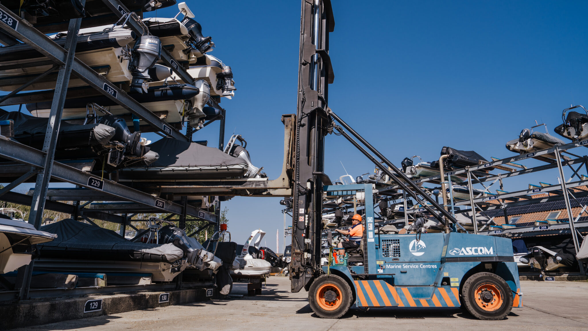 MDL Marinas expands dry stack storage capacity