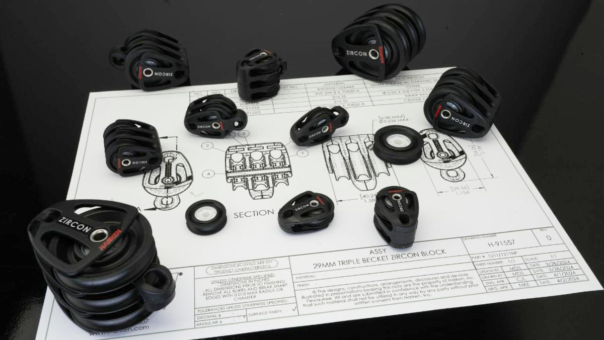 Harken expands Zircon block lineup
