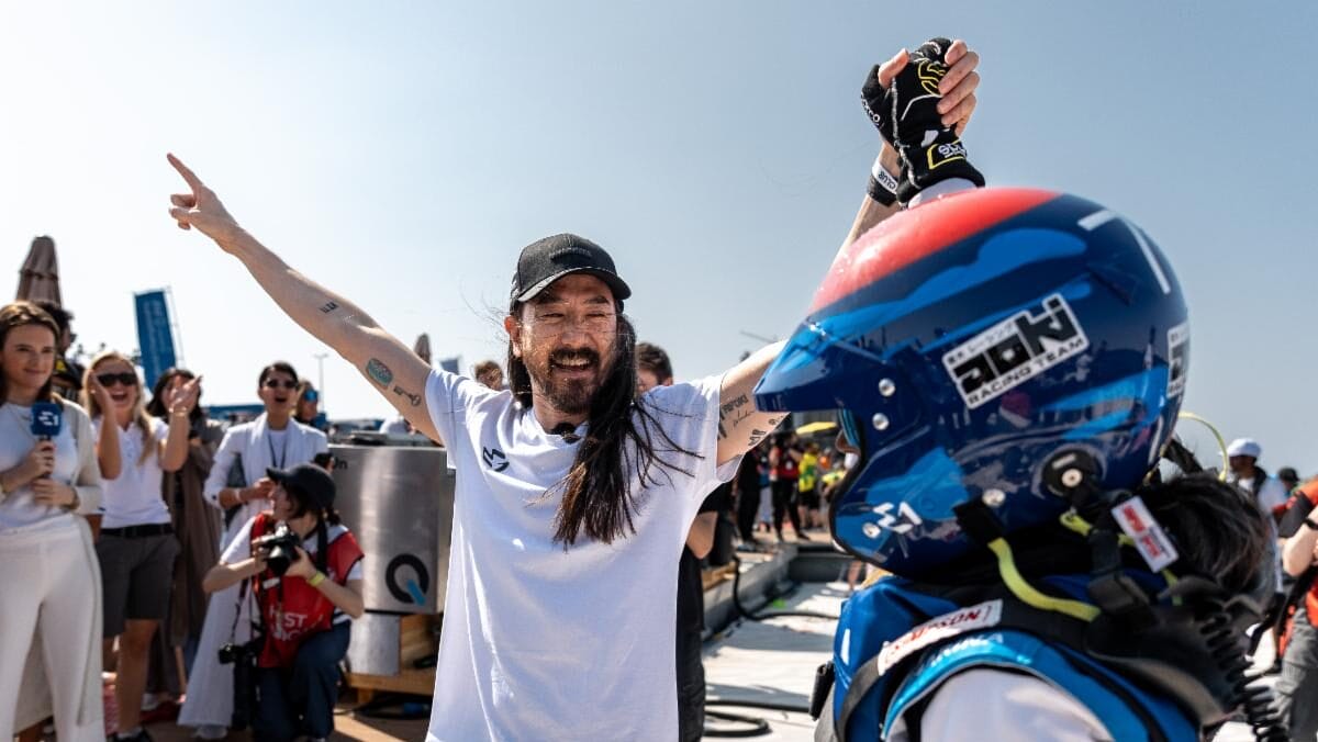 DJ Aoki triumphs over Rafael Nadal’s team to win E1 Jeddah GP