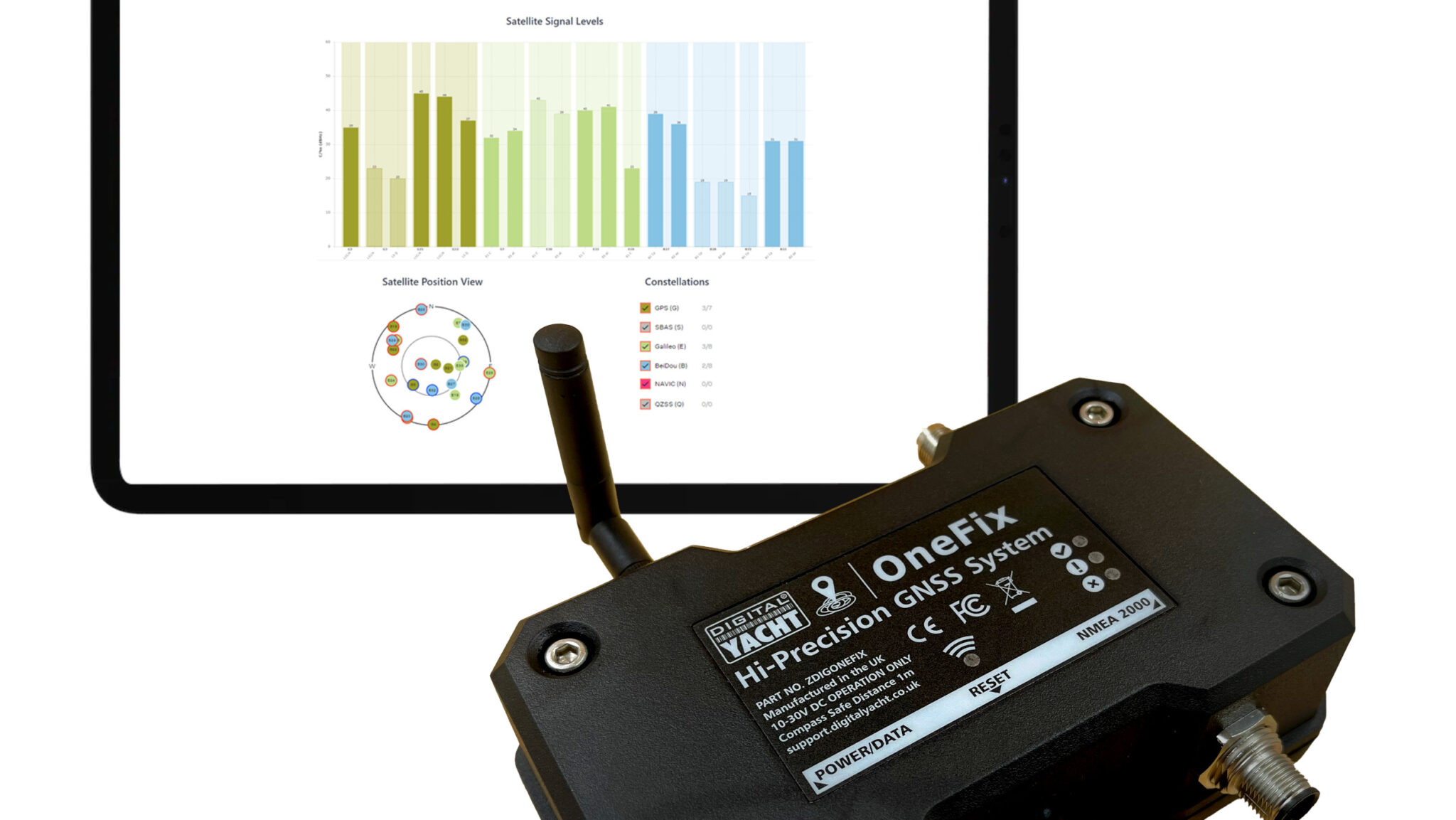 Digital Yacht GNSS: enhancing navigation accuracy