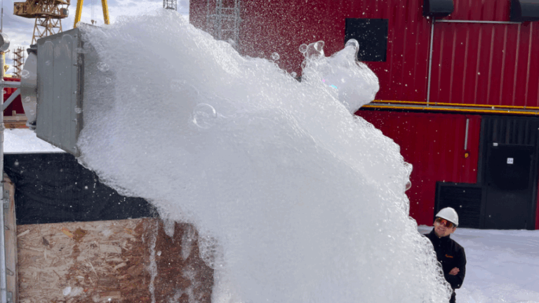 Survitec says foam breakthrough could change fire safety at sea