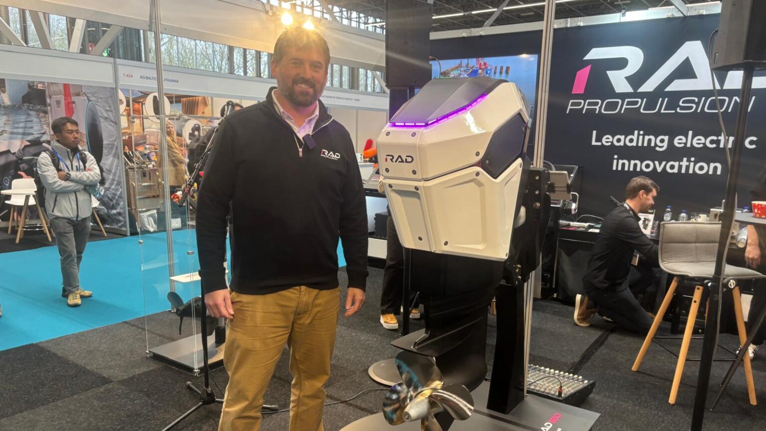 RAD 120 electric drive launched at Metstrade