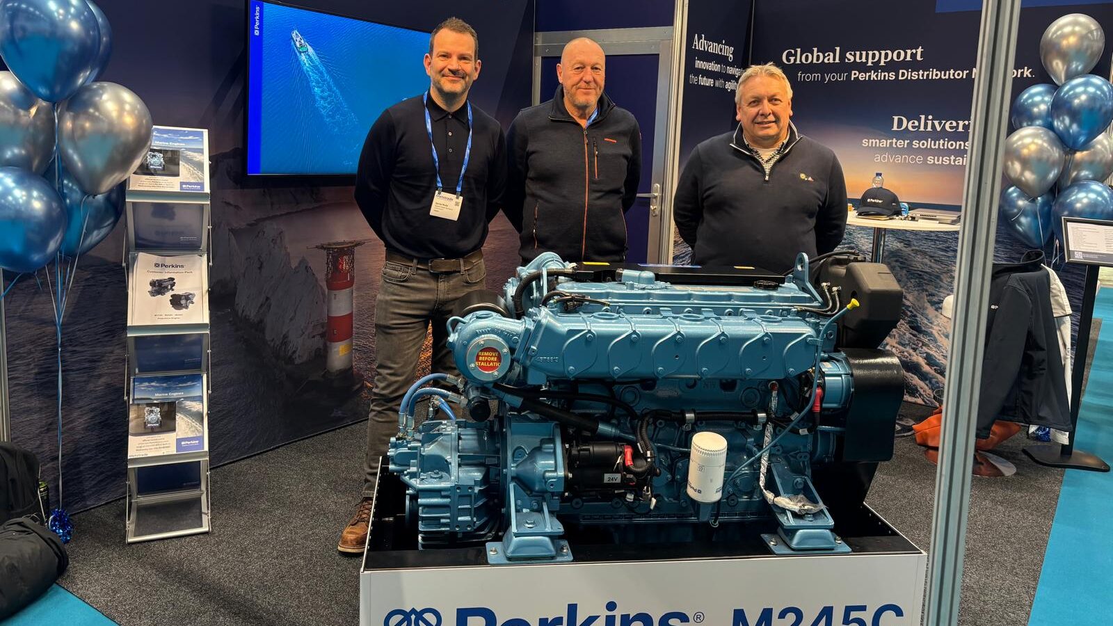 Southern and central UK dealer for Perkins marine engines named